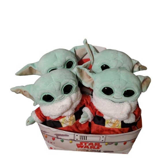 Mattel | Toys | Star Wars The Mandalorian Grogu Holiday Plush 222 ...
